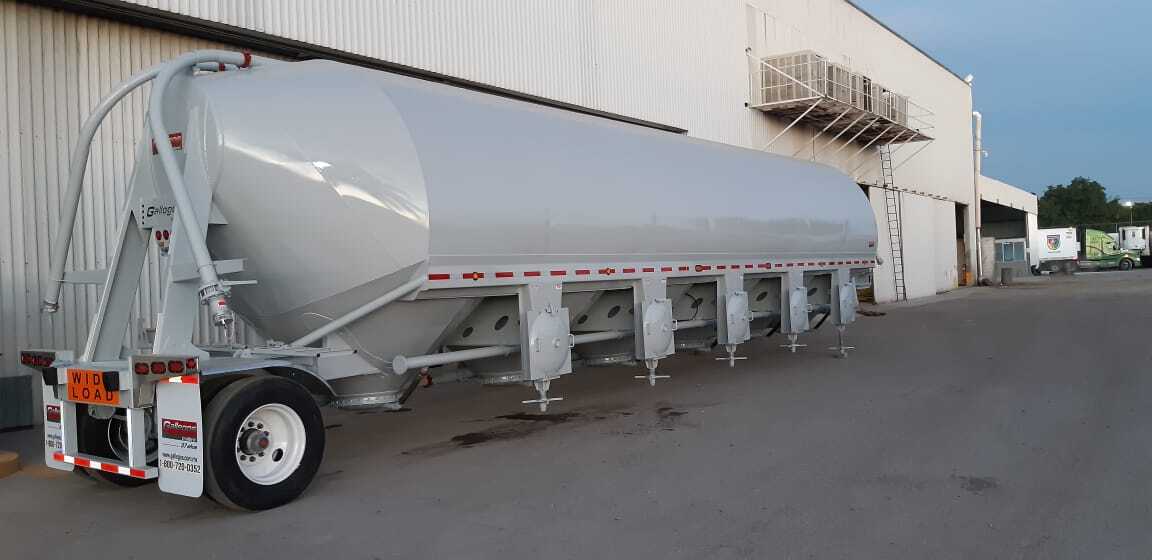 4100 Cuft Cement Pig Tank Storage Silo For Sale - Gallegos 4100 Cuft ...
