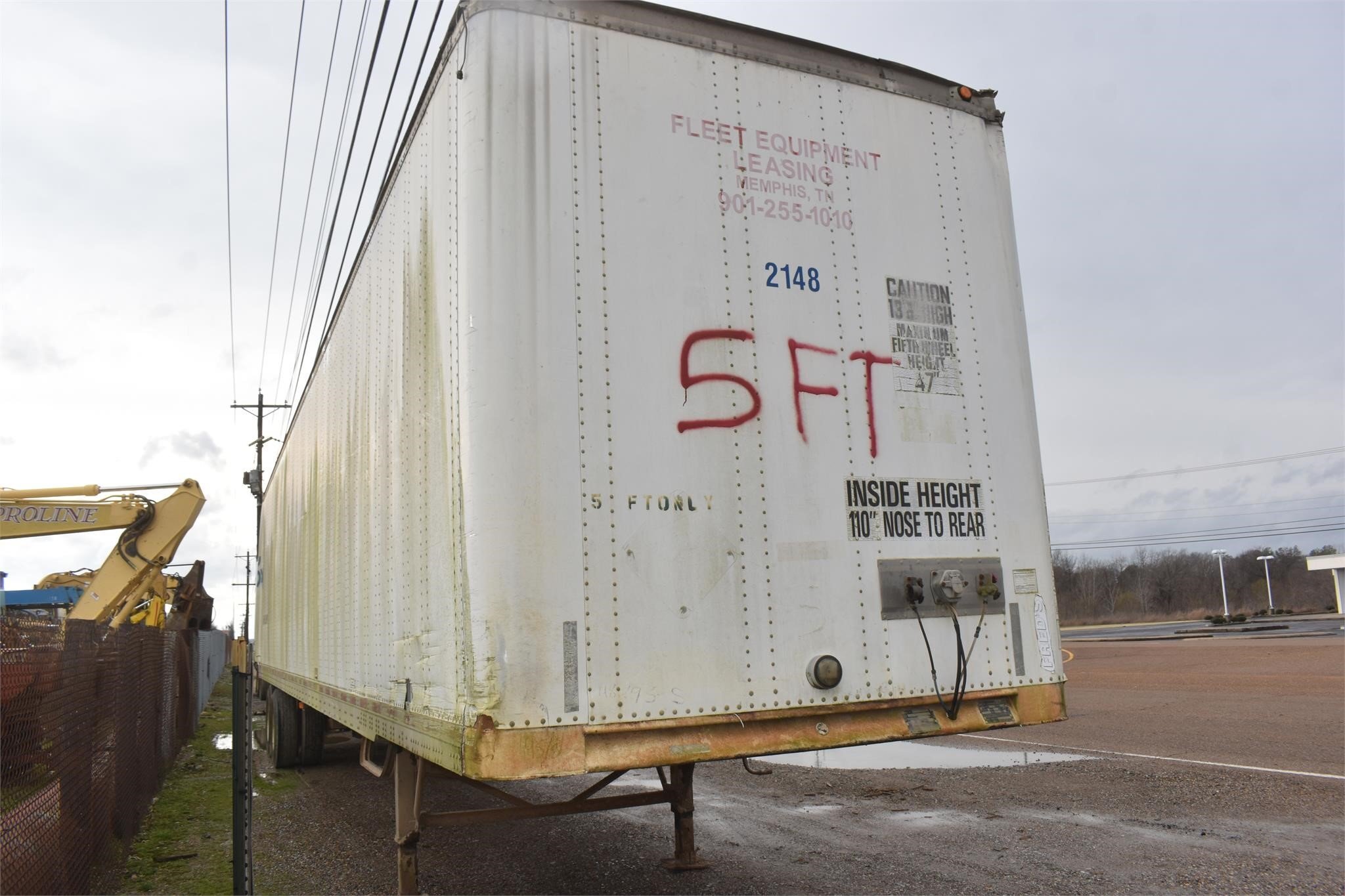 Used 1995 Trailmobile 53 Ft Dry Van in Covington, TN - Commercial Truck ...