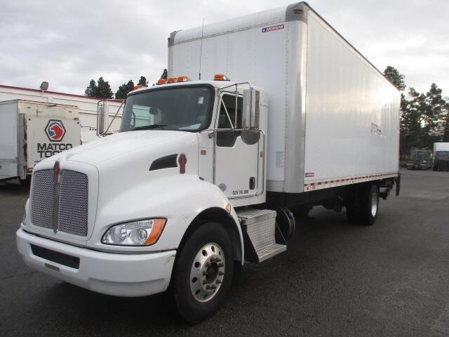 Kenworth Box Truck - Straight Truck Class 6 (gvw 19501 - 26000) Trucks ...